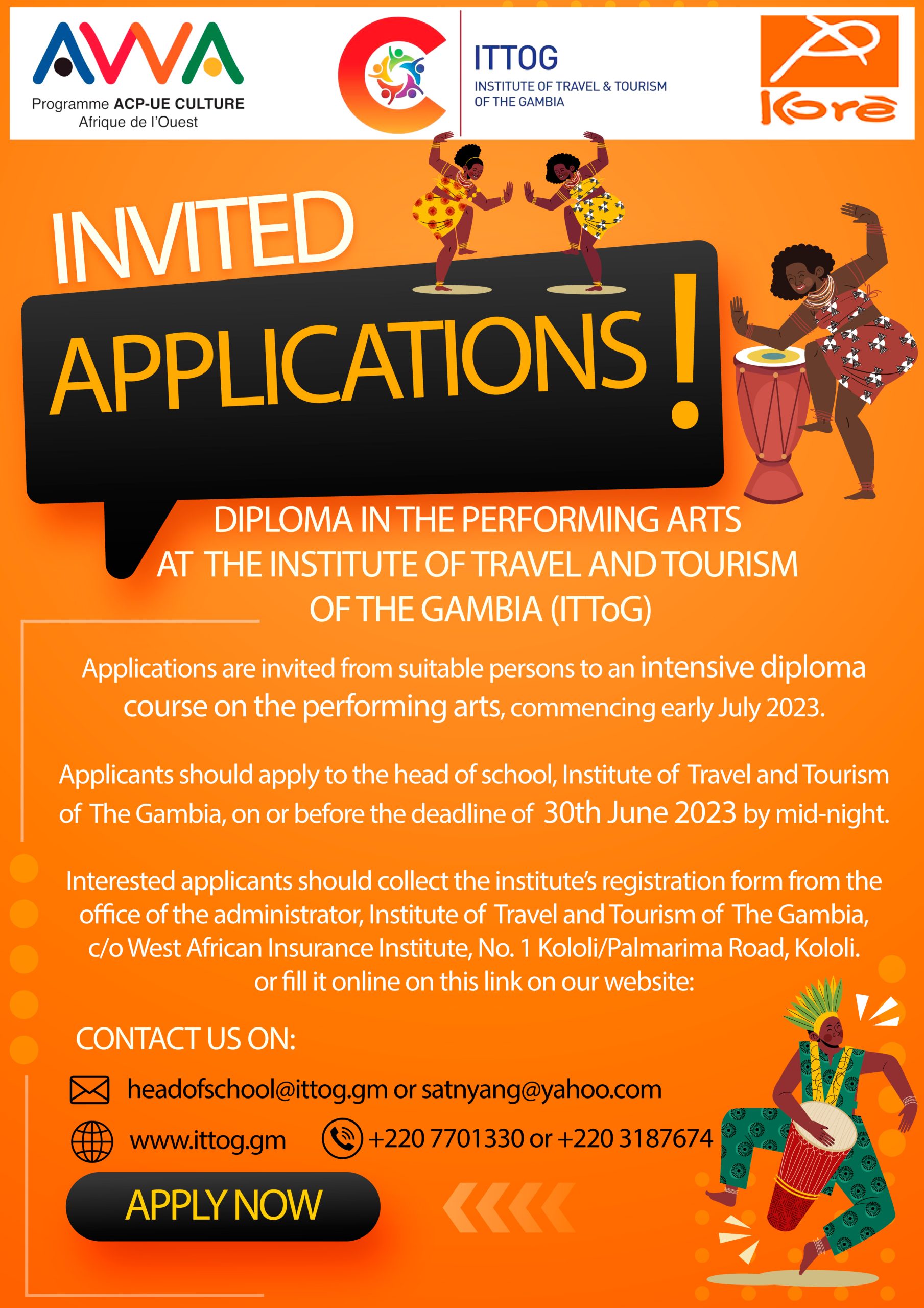 ITTOG – The Institute Of Travel and Tourism of The Gambia